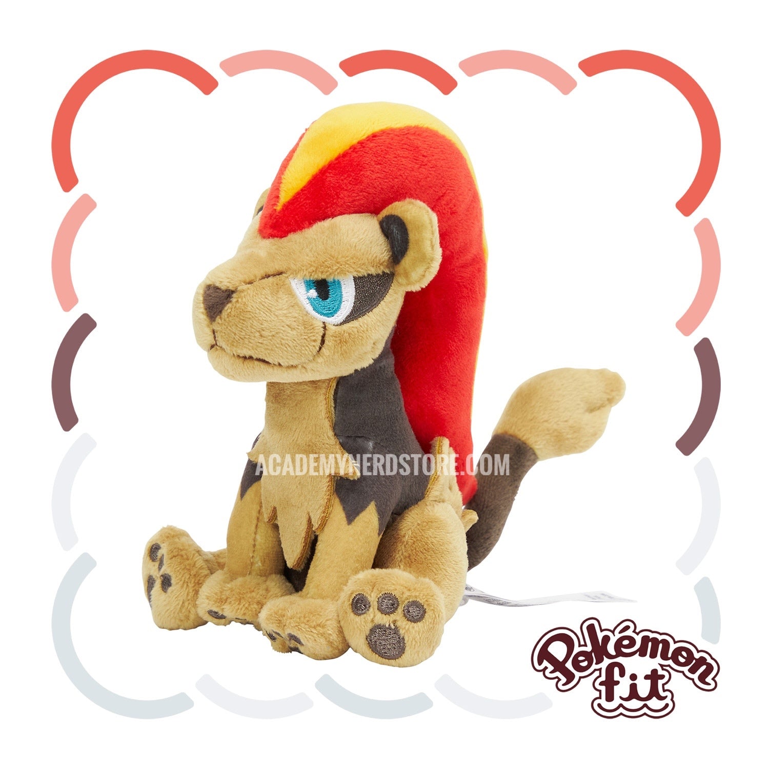 PYROAR FEMALE FIT POKEMON CENTER PELUCHE – Academynerd